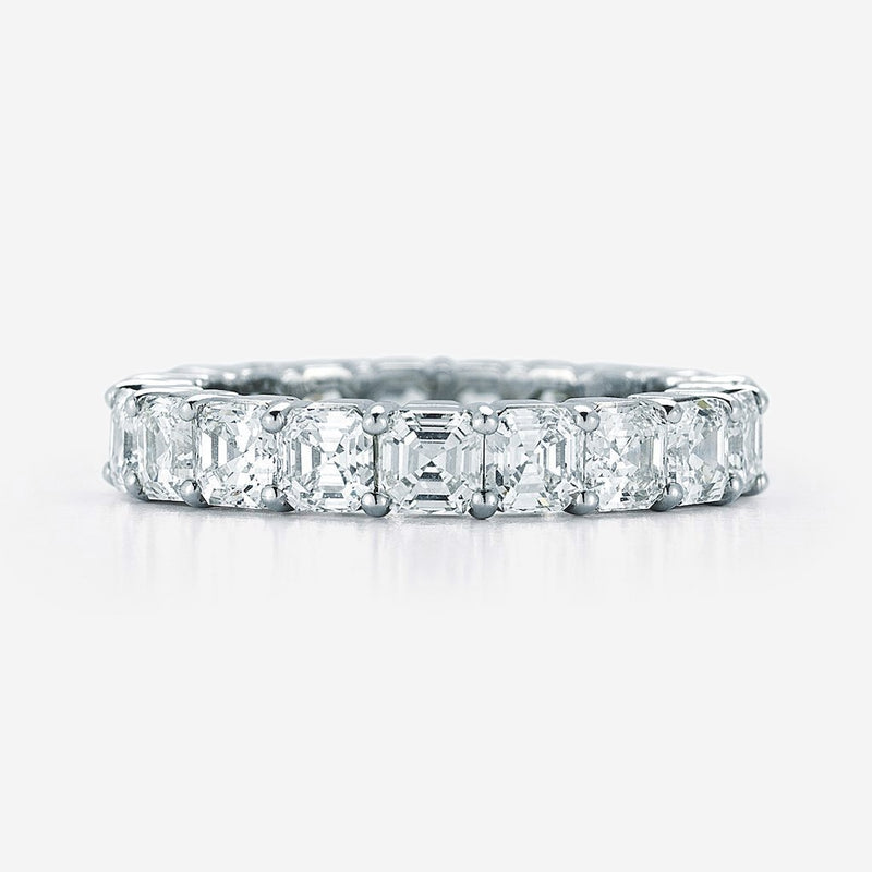 Asscher Cut Eternity Band – Hickox Jewelers and Lifestyle